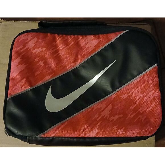 Nike | Bags | Nike Insulated Lunch Meal Box Bag Tote Scool Zipper ...